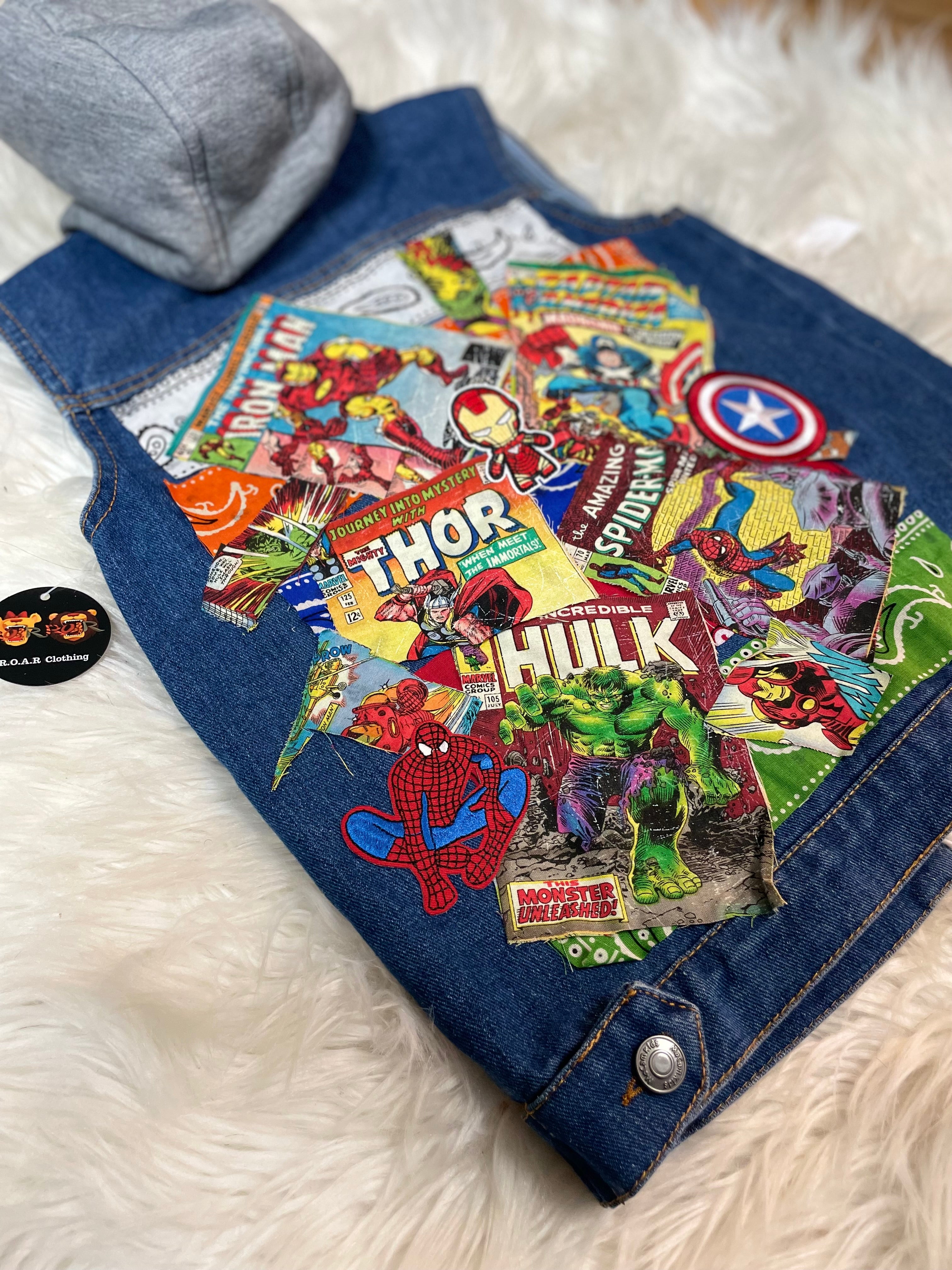 Custom Jean Vest – R.O.A.R. Clothing